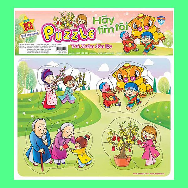 Puzzle Hãy Tìm Tôi - Chủ đề Tết - PHAN THỊ